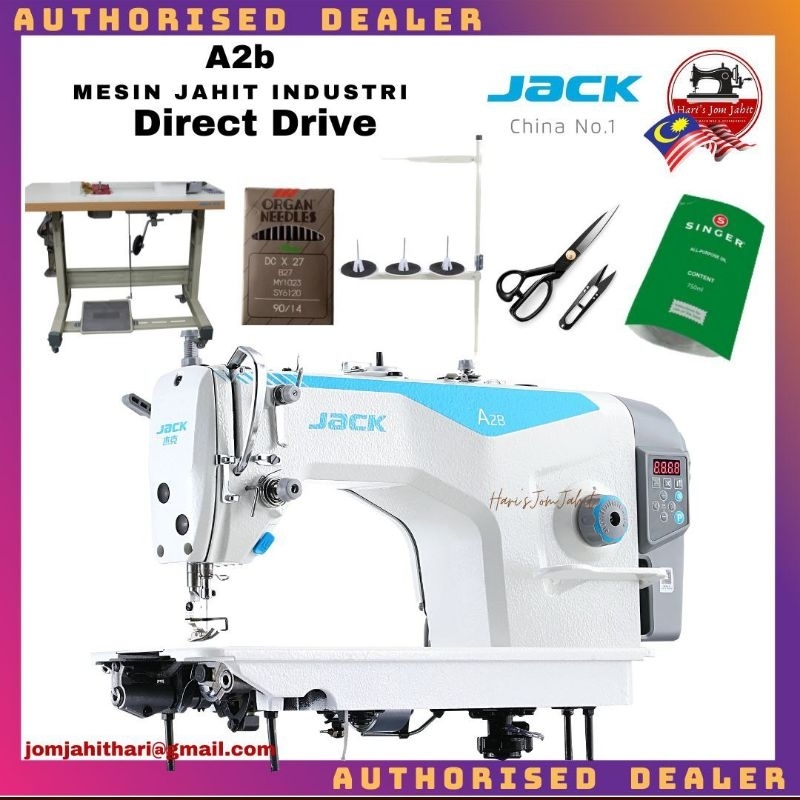 🔥Ready Stock🔥 JACK MESIN JAHIT LURUS [[AUTOCUT]] | Shopee Malaysia