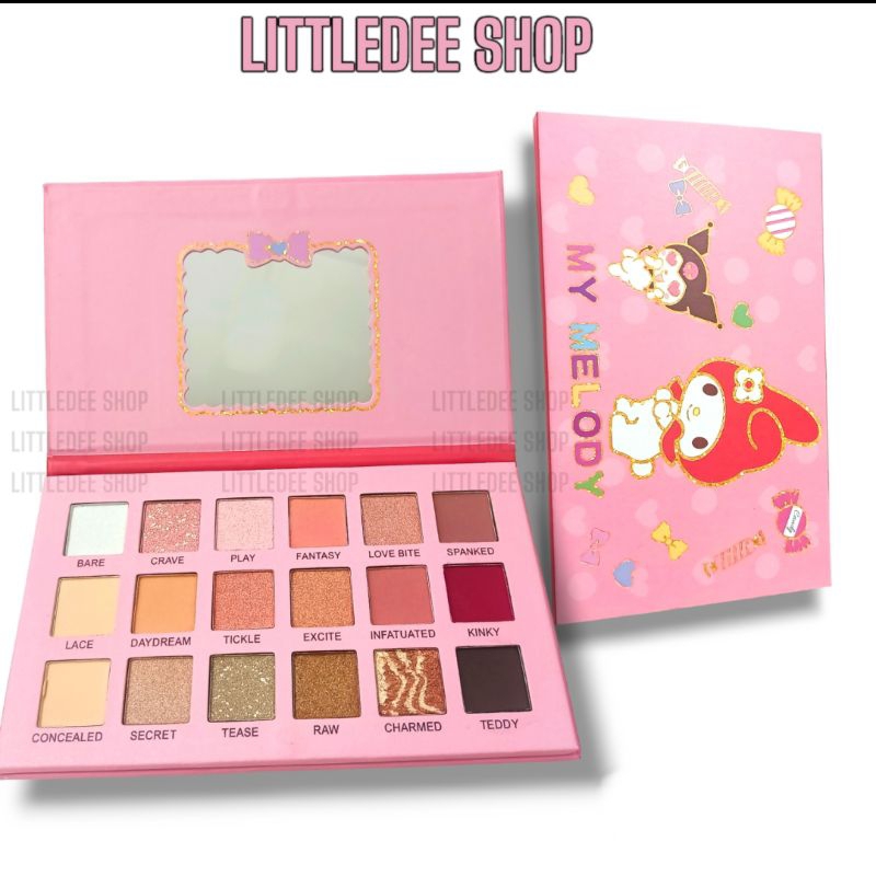 Sanrio character 18 colors eyeshadow palette | Shopee Malaysia