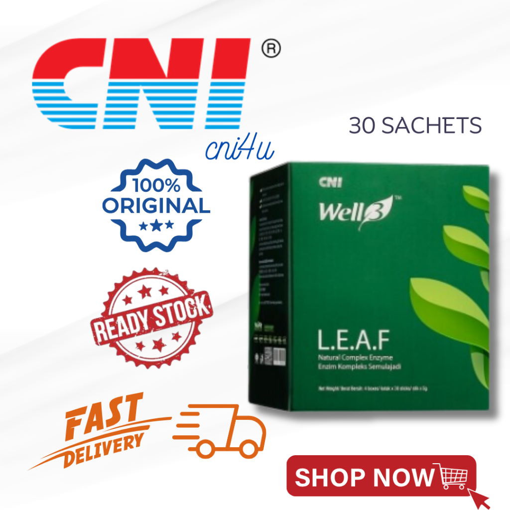 CNI Well3 LEAF (Life Enzyme Advanced Formula) 30s X 5g - Enhance Gastro ...