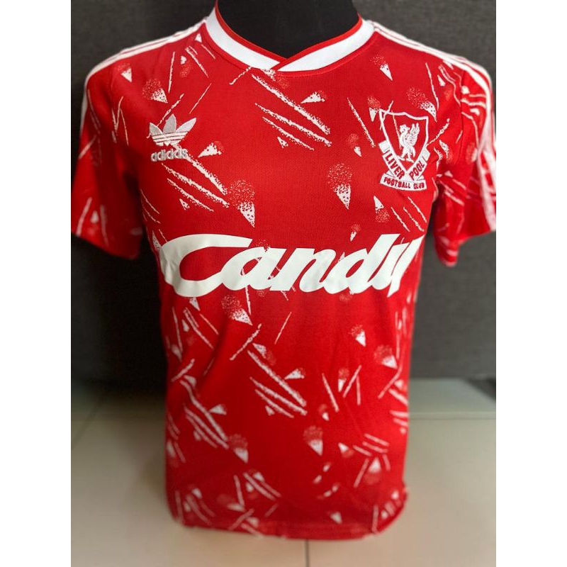 JERSI LIVERPOOL RETRO MERAH | Shopee Malaysia