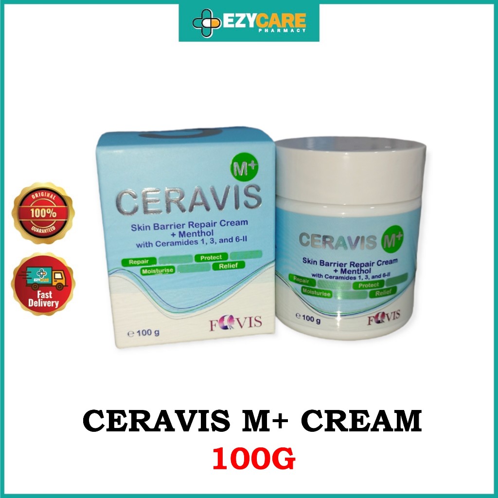 CERAVIS M+ Skin Barries Repair Cream + Menthol 100g | Shopee Malaysia