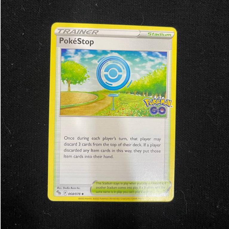 Pokemon Card TCG: POKEMON GO common TRAINER: POKESTOP | Shopee Malaysia