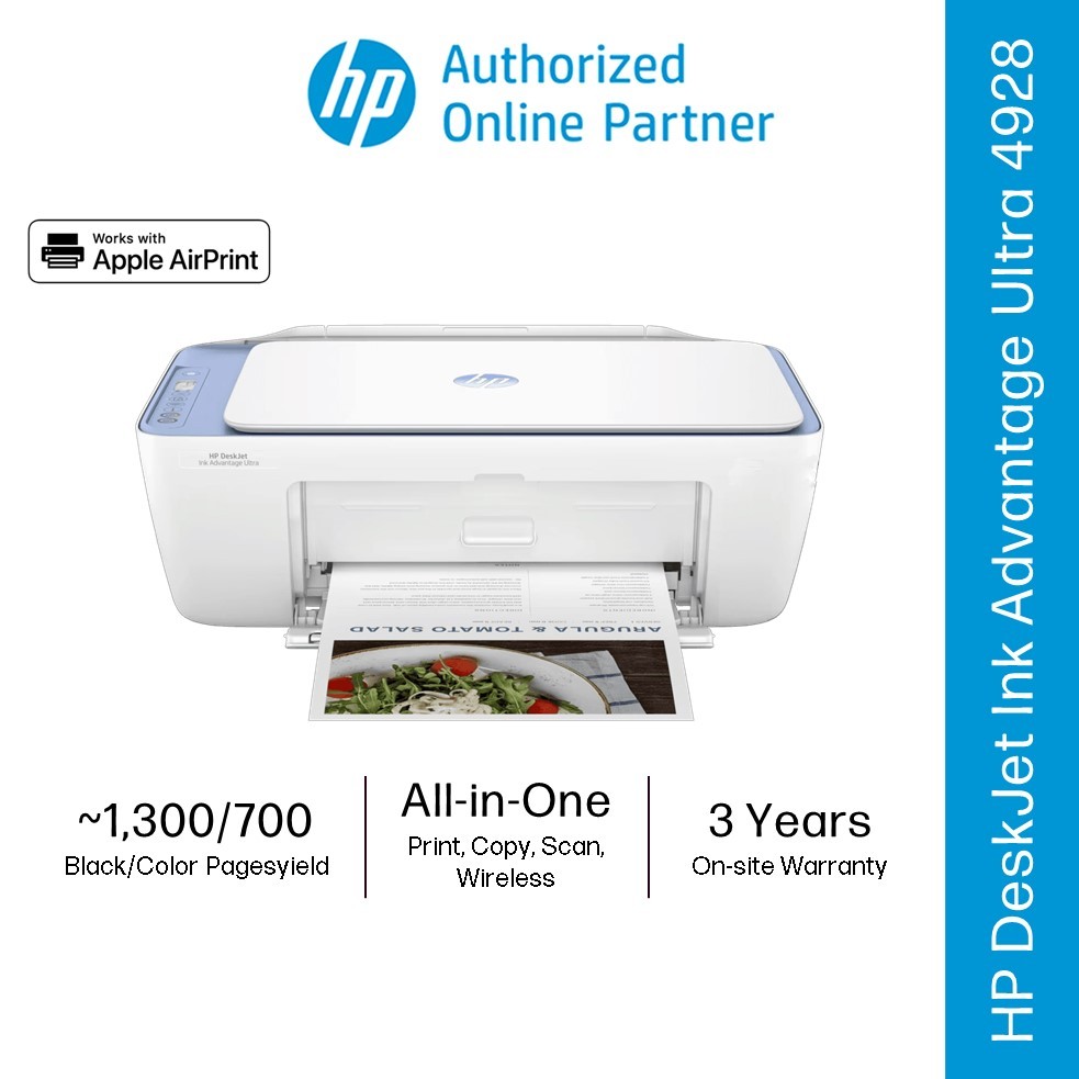 HP Deskjet Ink Advantage Ultra 4928 Wireless Printing All-In-One ...