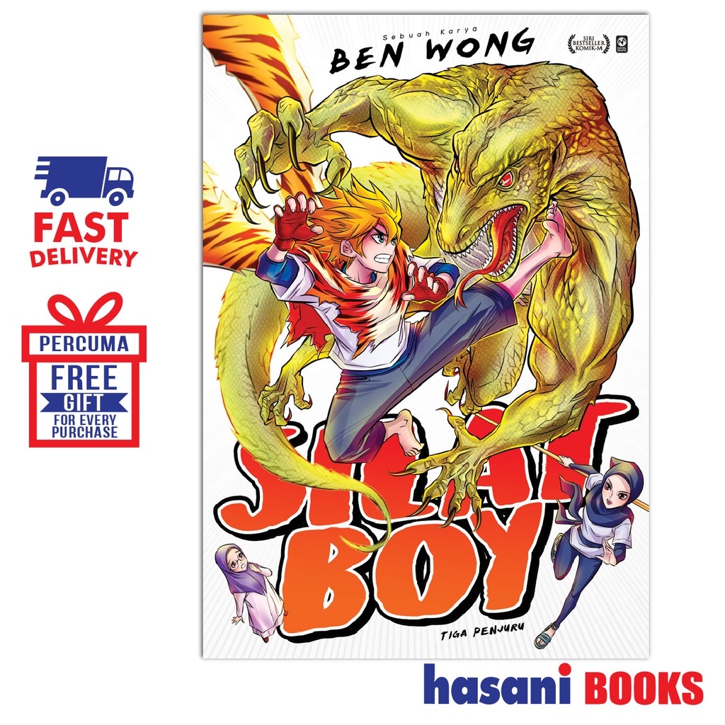 PTS Komik-M - Silat Boy #3: Tiga Penjuru | Shopee Malaysia