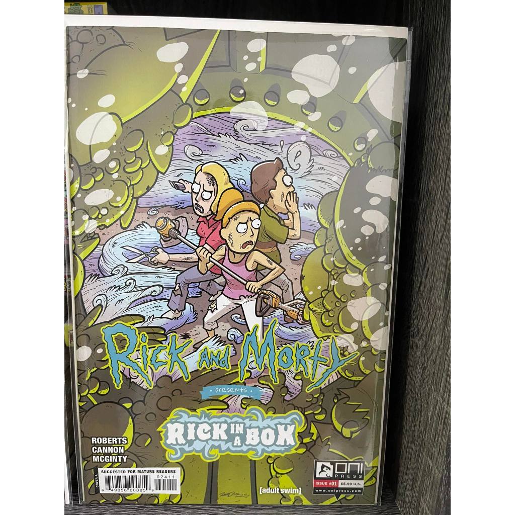 【ORIGINAL US COMIC】RICK & MORTY PRESENTS RICK IN A BOX【ONE SHOT】【Ready ...
