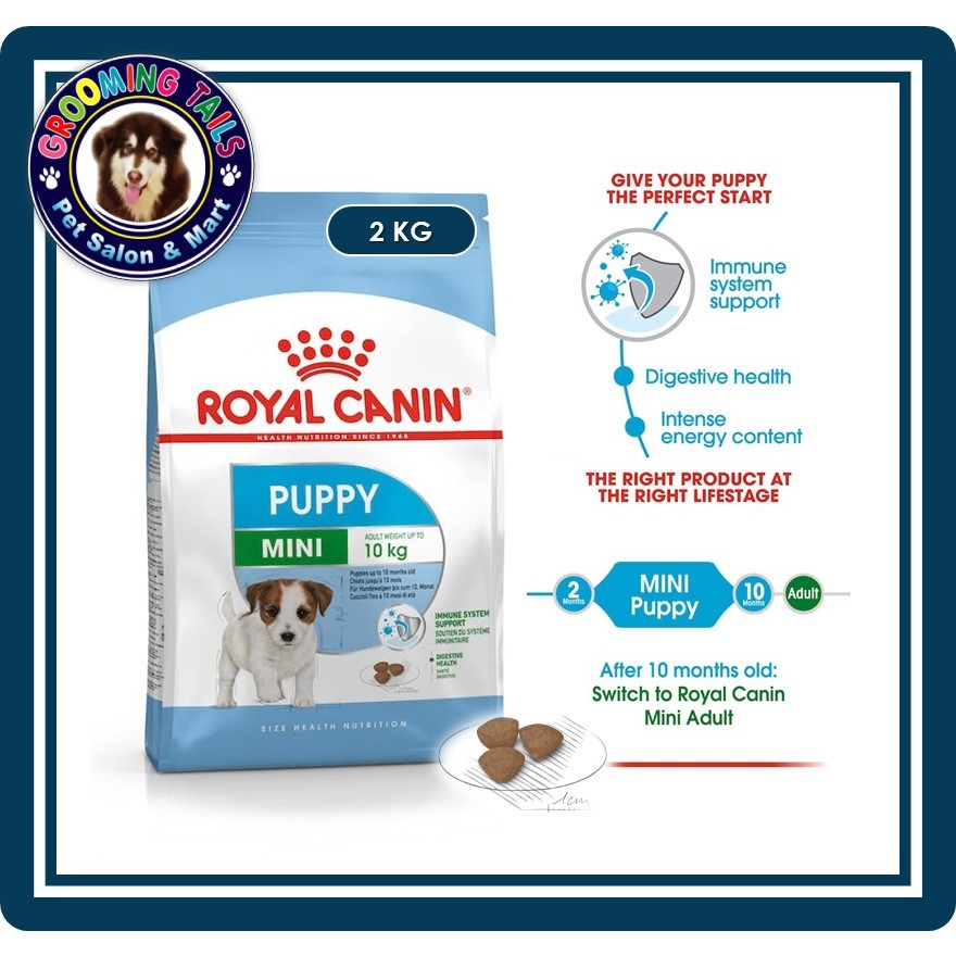 ROYAL CANIN Mini Puppy 2KG - Made for Small Breed PUPPIES ( AGED 2-10 ...