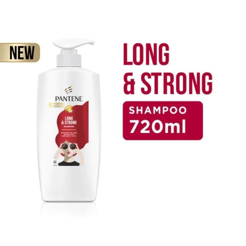 PANTENE Long & Strong Shampoo 720ml | Shopee Malaysia