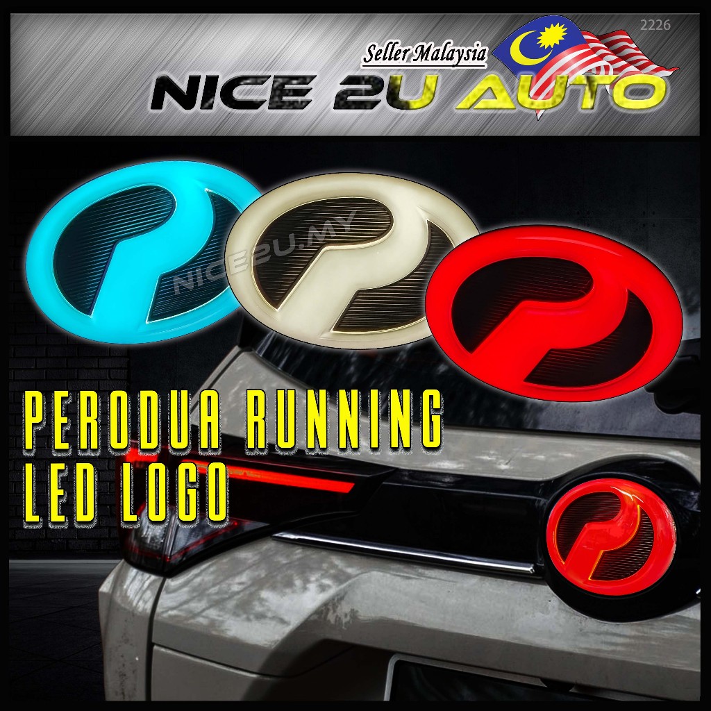 Perodua Myvi/Alza/Aruz/Axia/Ativa/Bezza Front Rear LED Running Light ...