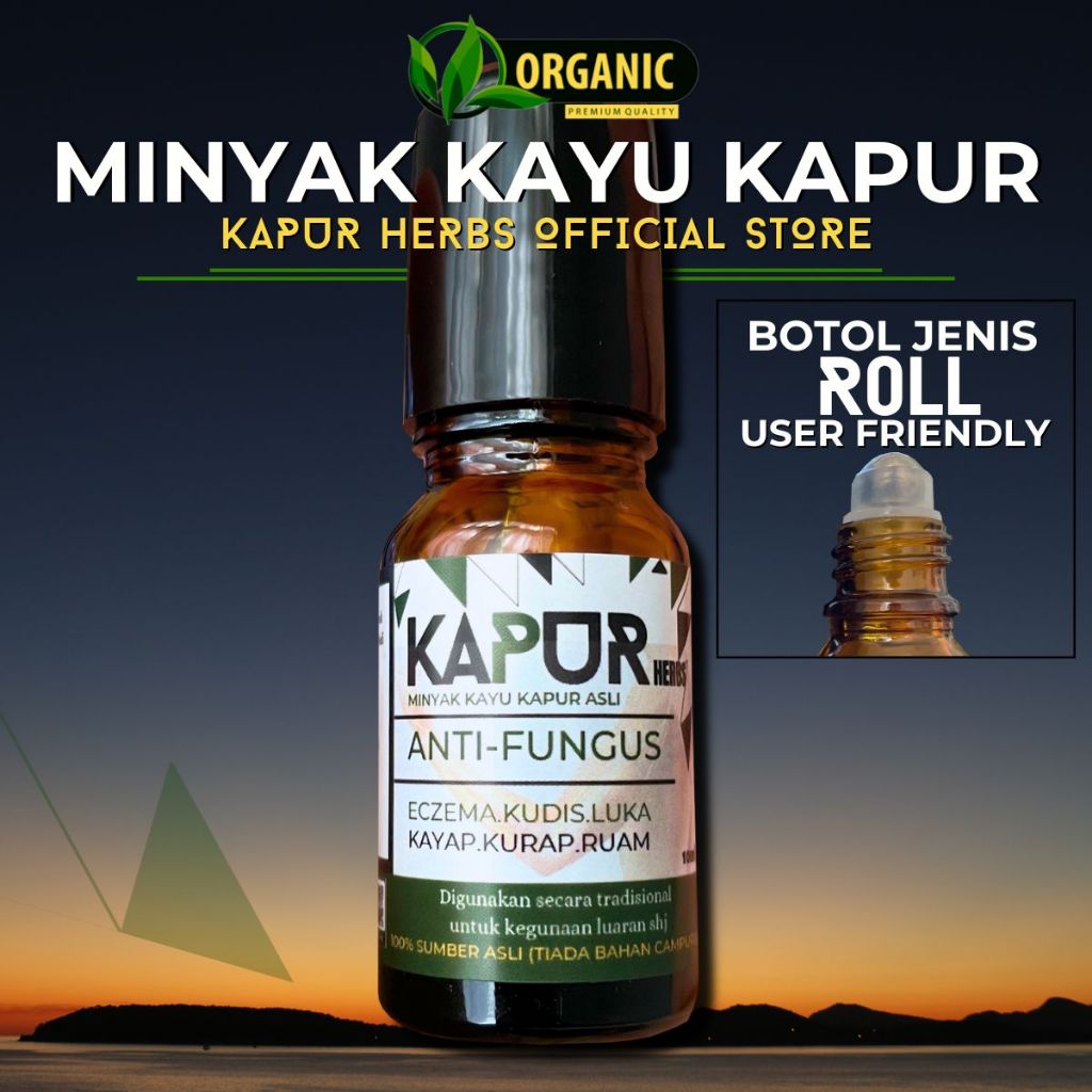 Minyak Kayu Kapur + Gift (ekzema, ubat gatal, ruam, kudis) | Shopee ...