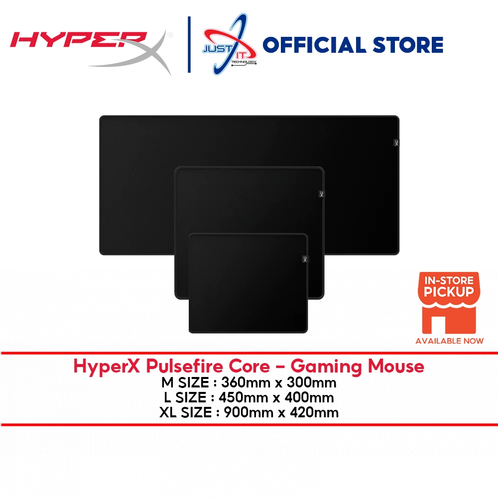 HyperX Pulsefire Gaming Mouse Mat - Size M /L / XL | Shopee Malaysia