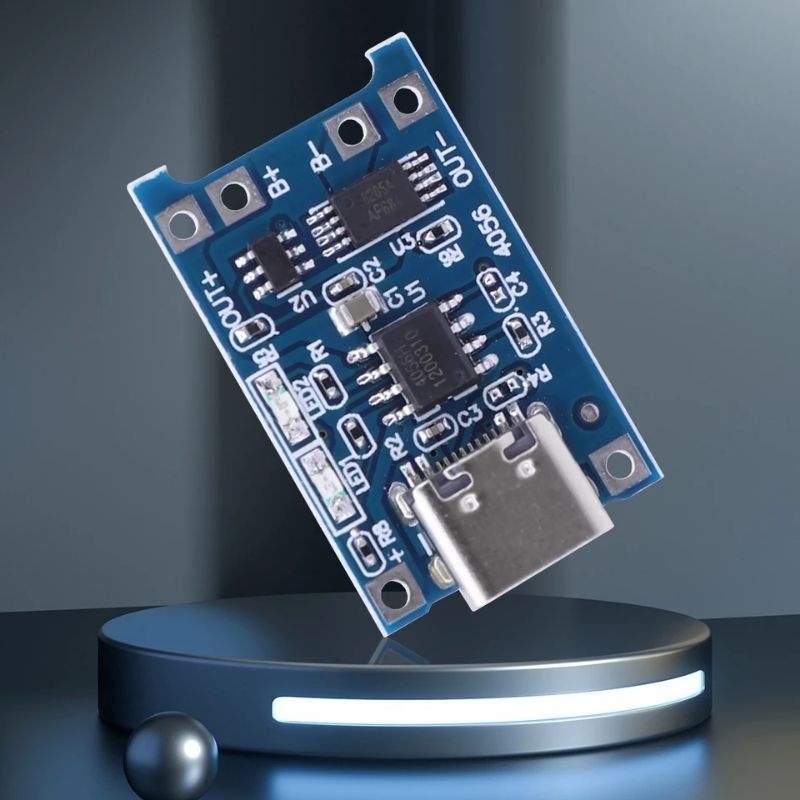 TP-4056 5v 1A Lithium Battery Charger Module Charging Board | Shopee ...