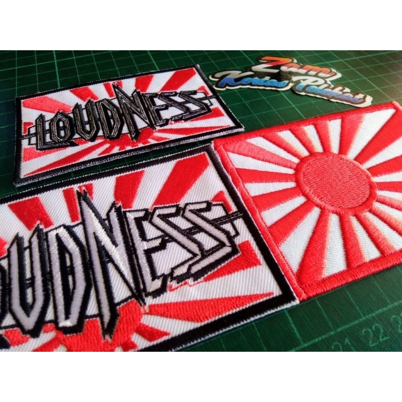 PATCHES LOUDNESS STICKER KAIN SULAM PATCH BAND ROCK | Shopee Malaysia