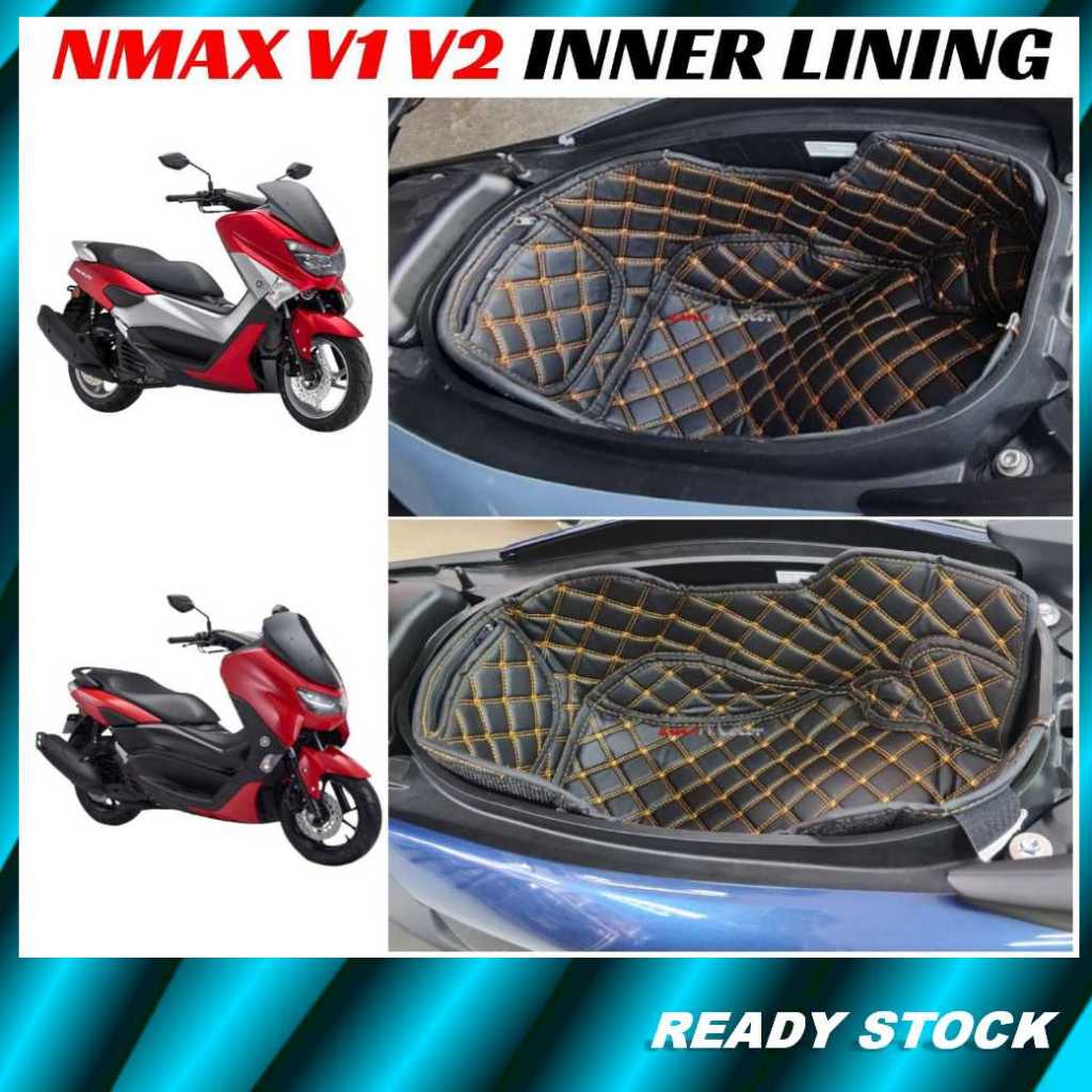 ( YAMAHA NMax V1 V2 ) Scooter Seat Storage Box Cover / Inner Liner ...