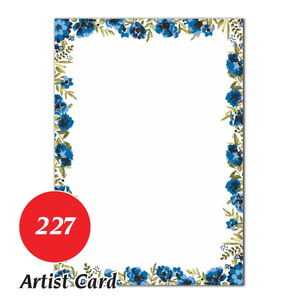 A4 Artist Card | A4 Fancy Artist Card | A4 Folio Card | Fancy Card ...