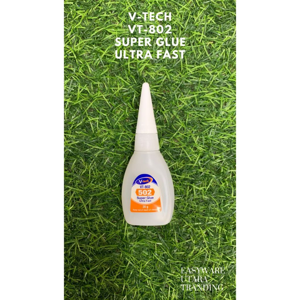 GUM 3SECOND/SUPER FAST GLUE/GUM 502/V-TECH GUM/GUM 3SAAT | Shopee Malaysia