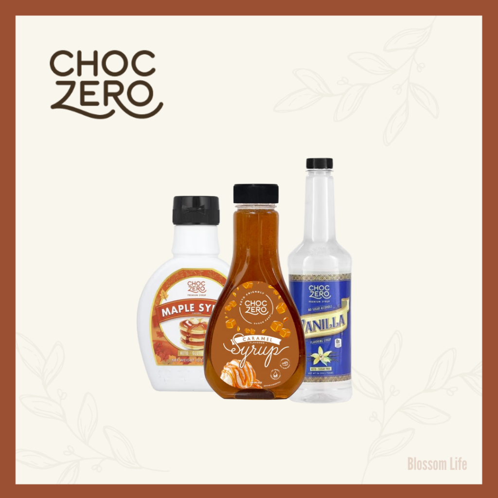 ChocZero, Maple Syrup caramel syrup Vanilla Flavoring Syrup, Sugar Free ...