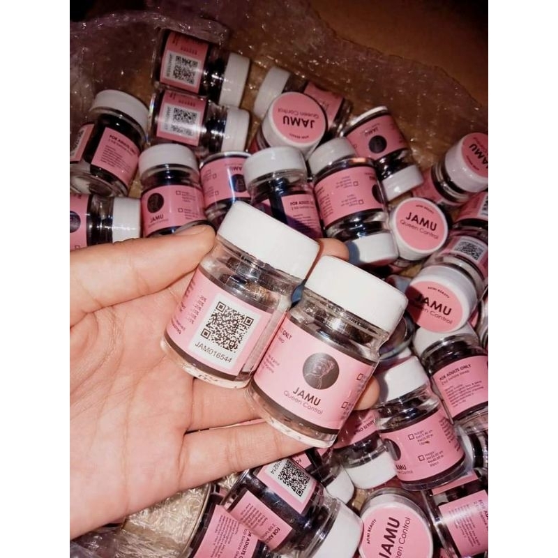 JAMU QUEEN CONTROL BY AFINI BEAUTY ORI HQ (ADA BARCODE) HARGA CLEAR ...