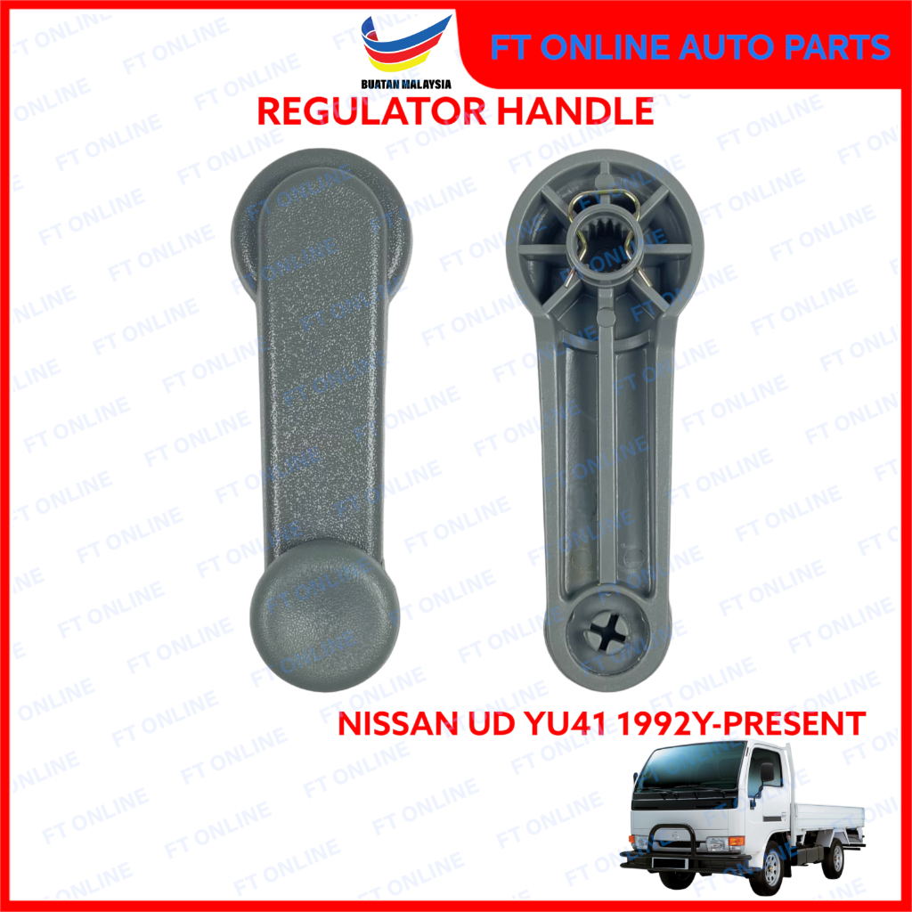 NISSAN UD YU41 1992-PRESENT H4 H5 T5 DOOR REGULATOR HANDLE WINDOW CLIP SPRING 1993 1994 YU41H4 ...