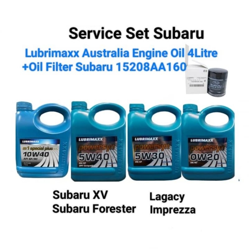 Type Of Oil For Subaru Forester