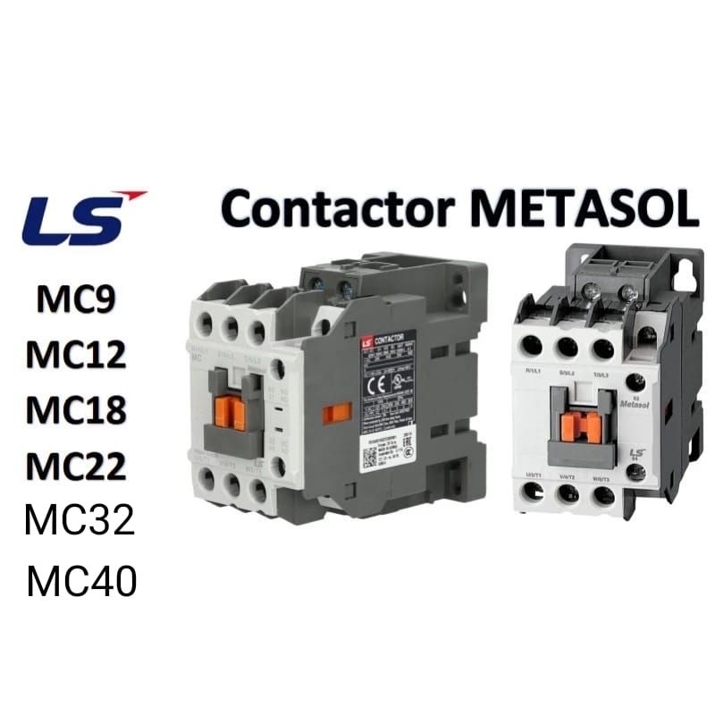 LS Magnetic Contactor MC-9B/MC-12B/MC-18B/MC-22B/MC-32B/MC-40B(415V/240V/110V) | Shopee Malaysia