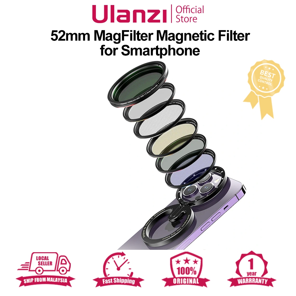 Ulanzi 52mm MagFilter Magnetic Filter for Smartphones | Shopee Malaysia