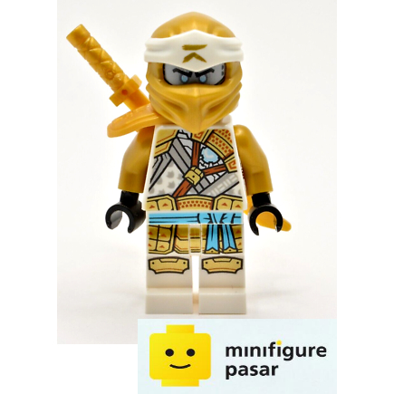 njo0760 Lego Ninjago Crystalized 71774 71770 - Zane (Golden Ninja ...