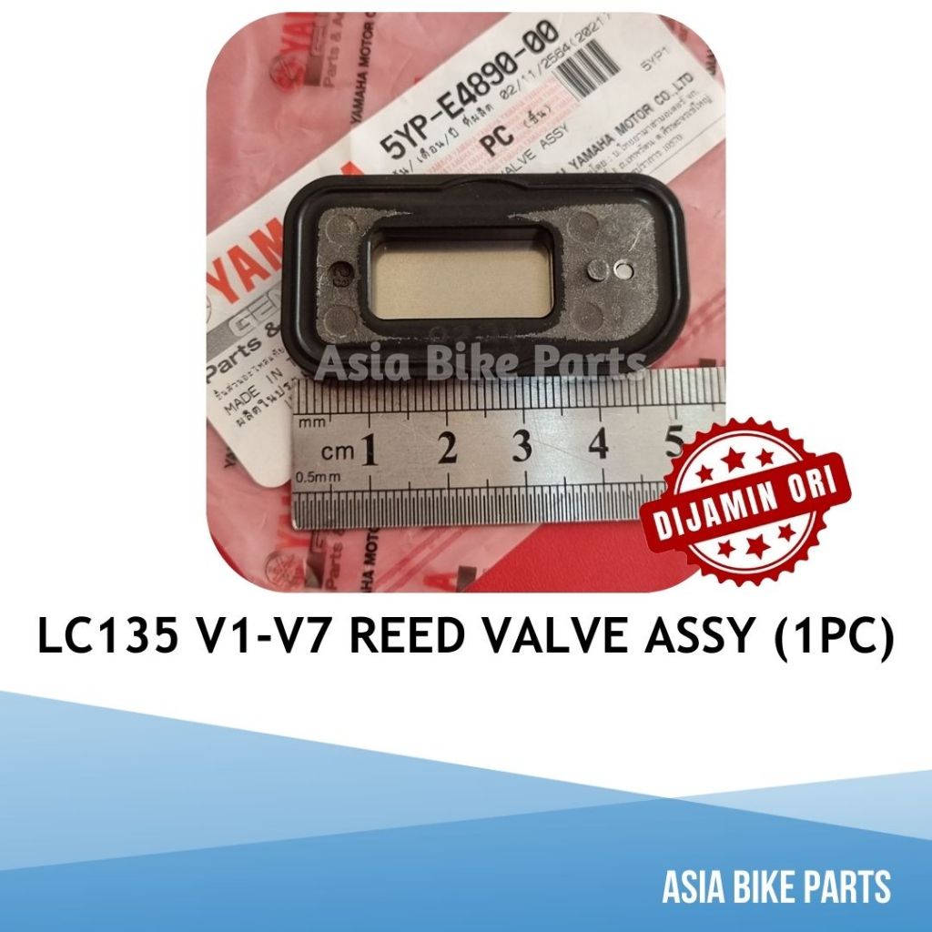 Yamaha Original LC135 V1 V2 V3 V4 V5 V6 V7 4S 5S Reed Valve Assy - 5YP-E4890-00 / 5YP-1482K-00 ...