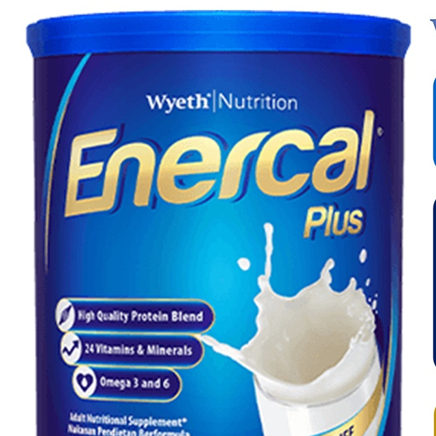 Enercal Plus 900g Wyeth Nutrition Vanilla Strength 24 Vitamin Mineral ...