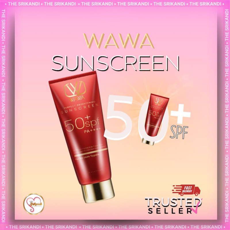 WAWA SUNSCREEN SPF50 ORIGINAL READY STOCK | Shopee Malaysia