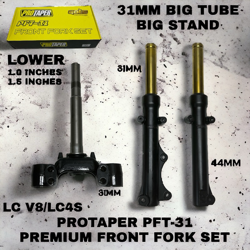 LC V8/LC4S PROTAPER PFT-31 FRONT FORK SET 31MM BIG TUBE | Shopee Malaysia