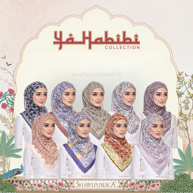 [PROMO COMBO] Ya Habibi Laser Cut Shawlpublika | Shopee Malaysia