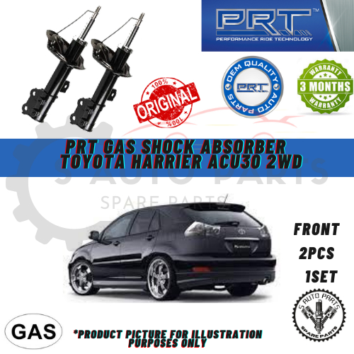 TOYOTA HARRIER ACU30 2WD (2003Y~) (FRONT) 100% ORIGINAL BRAND PRT SHOCK ...