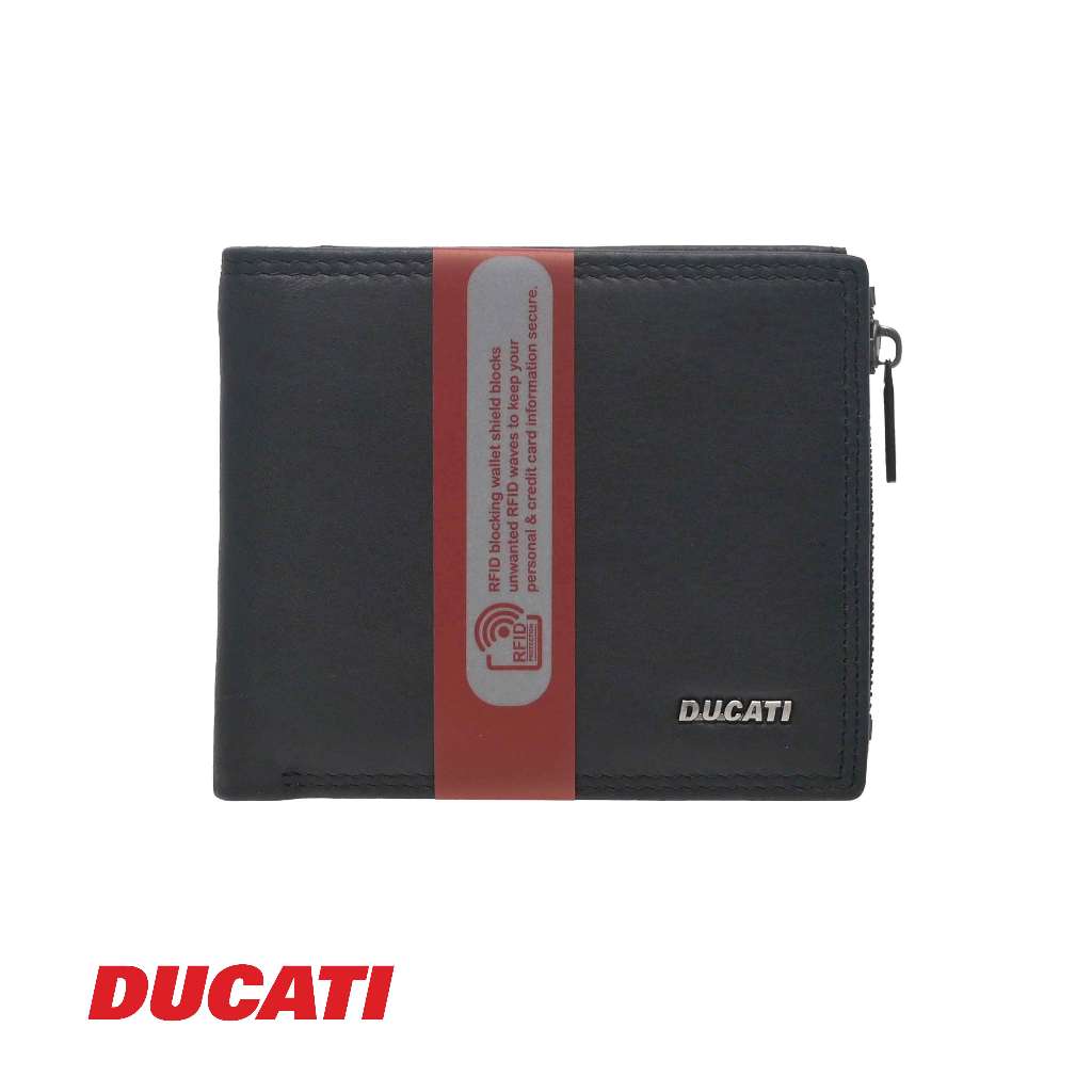 Ducati Men RFID Protected Credit Card Leather Wallet - DWT0414LN3MJ3 ...