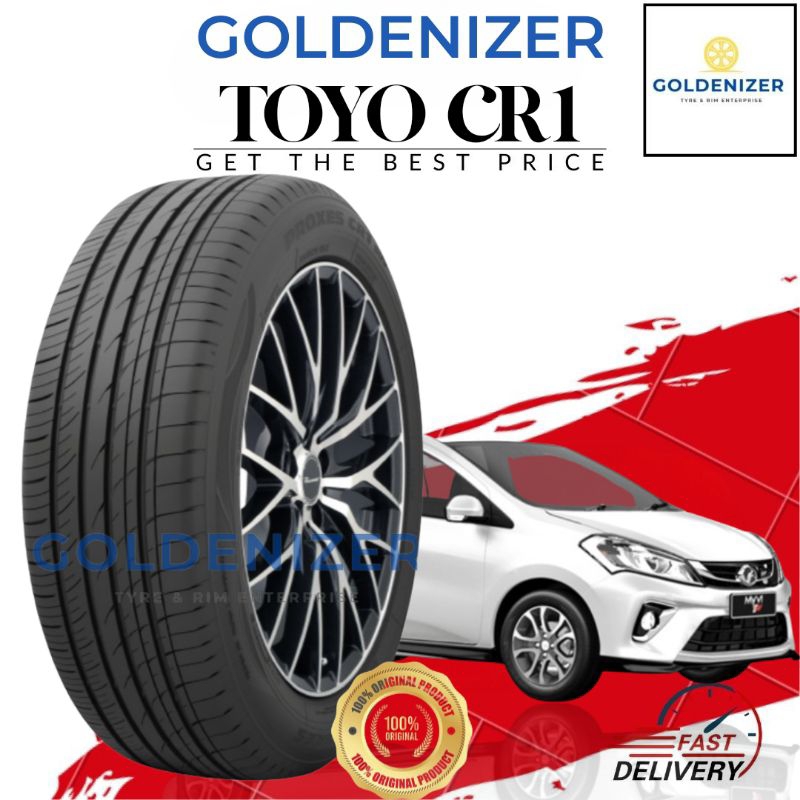 Toyo tire tayar tyre CR1 165/55-14 185/60-14 175/65-15 185/55-15 185/60-15 185/65-15 195/50-15 ...
