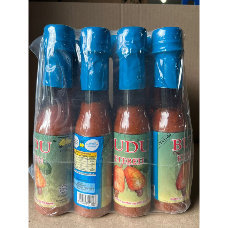 ️HOT ITEM ️BUDU CAP KEREREH BOTOL PLASTIK( 12 botol) | Shopee Malaysia