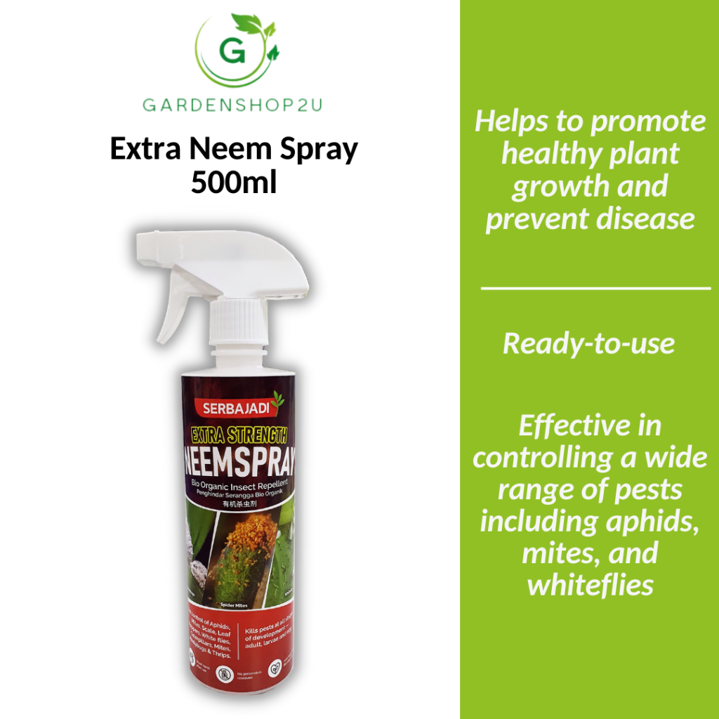 Extra Strength Neem Spray| Organic Pest Control| Pest Repellent ...