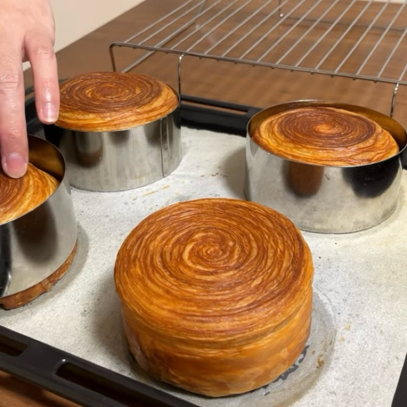 Cromboloni / Round Burger Ring / Cookie cutter/ Acuan Burger / Ring ...