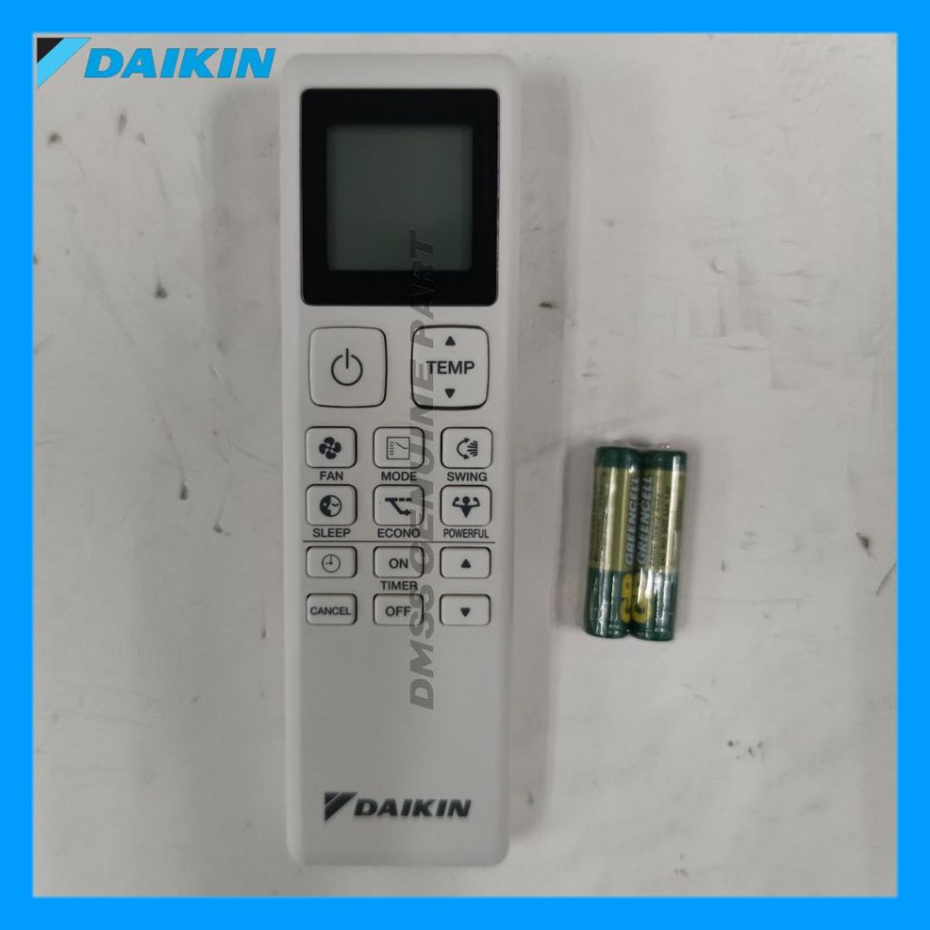 [DAIKIN GENUINE PART] Inverter Remote Controller + Battery | Shopee ...