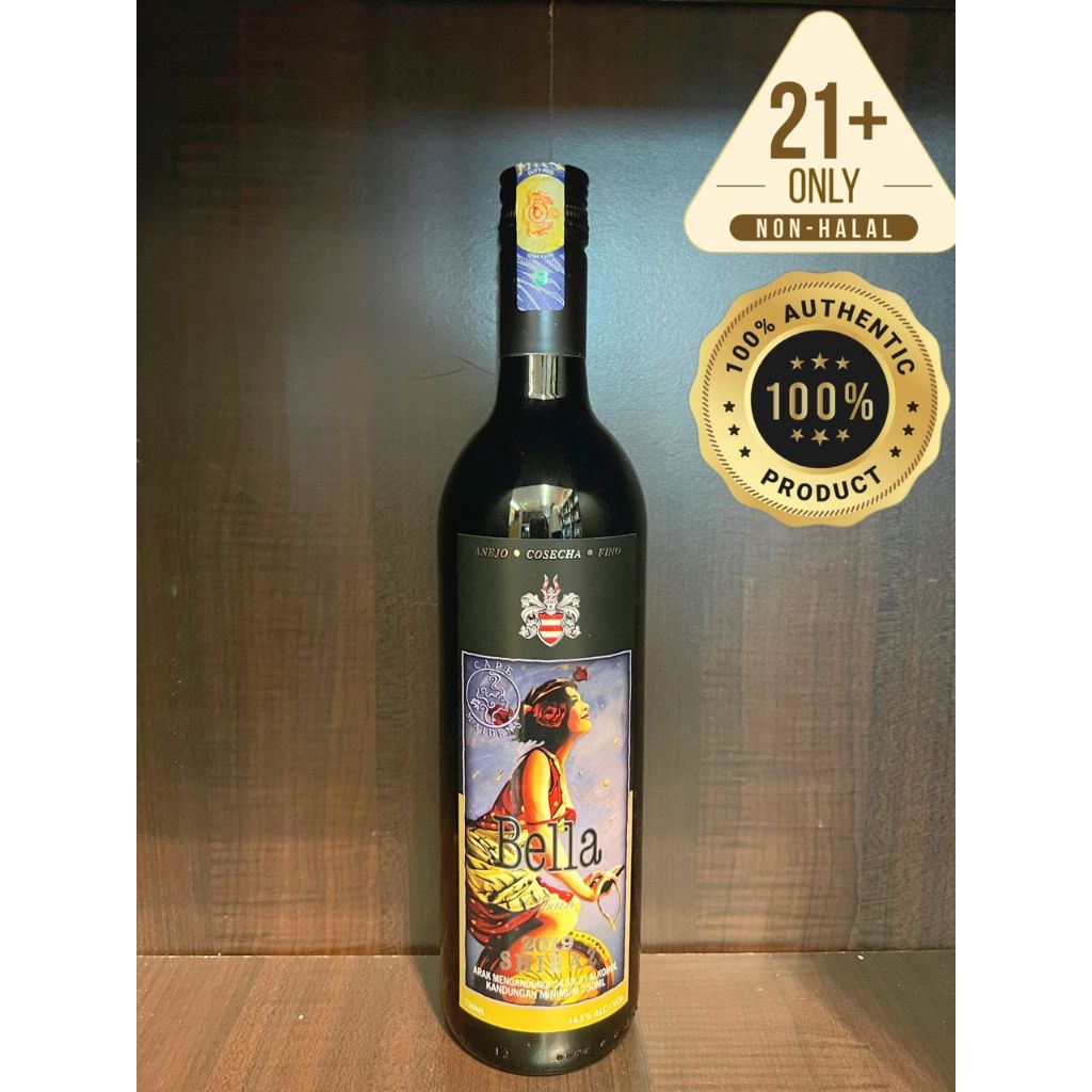 Bella Red Wine 750ml | Shopee Malaysia