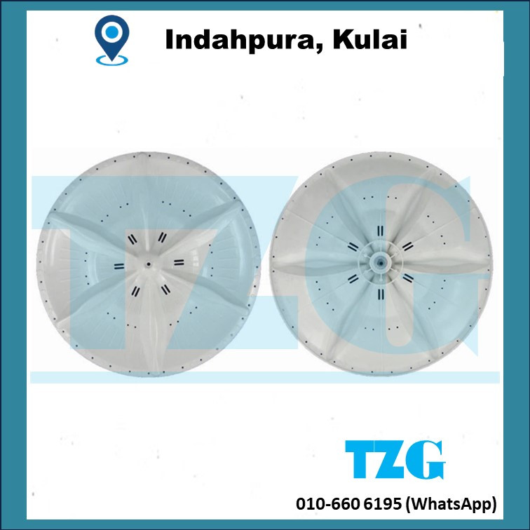 SHARP DAEWOO ZANUSSI SQ 34CM WASHING MACHINE PULSATOR KIPAS | Shopee ...