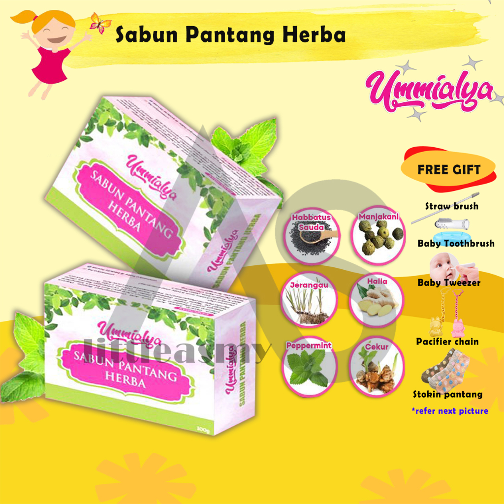 UMMIALYA Sabun Pantang Herba Berpantang Selepas Mandian Bersalin ...