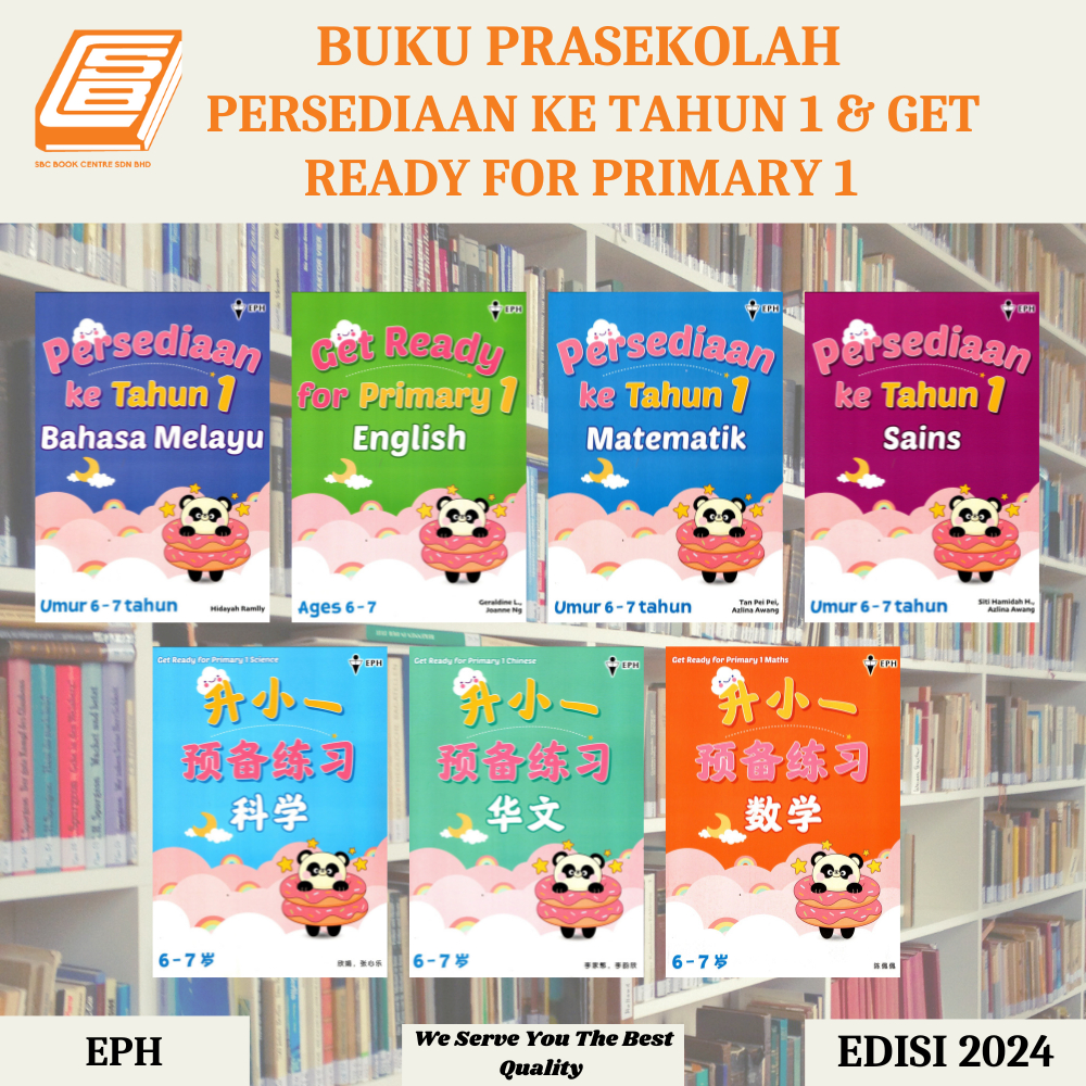 [SBCB] Buku Prasekolah : Persediaan ke Tahun 1 6-7 Tahun & Get Ready for Primary 1 Age 6-7 ( EPH ...