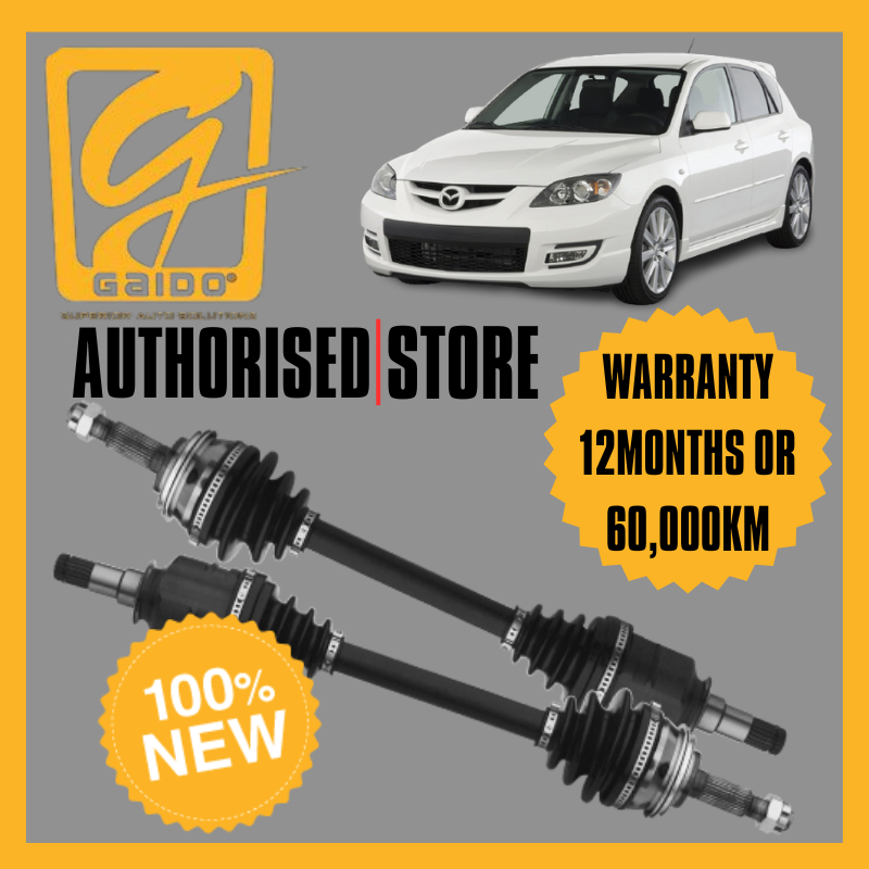 Gaido Drive Shaft - Mazda 3 1.6L BK 2003-2007 ( Warranty 1Year or 60 ...