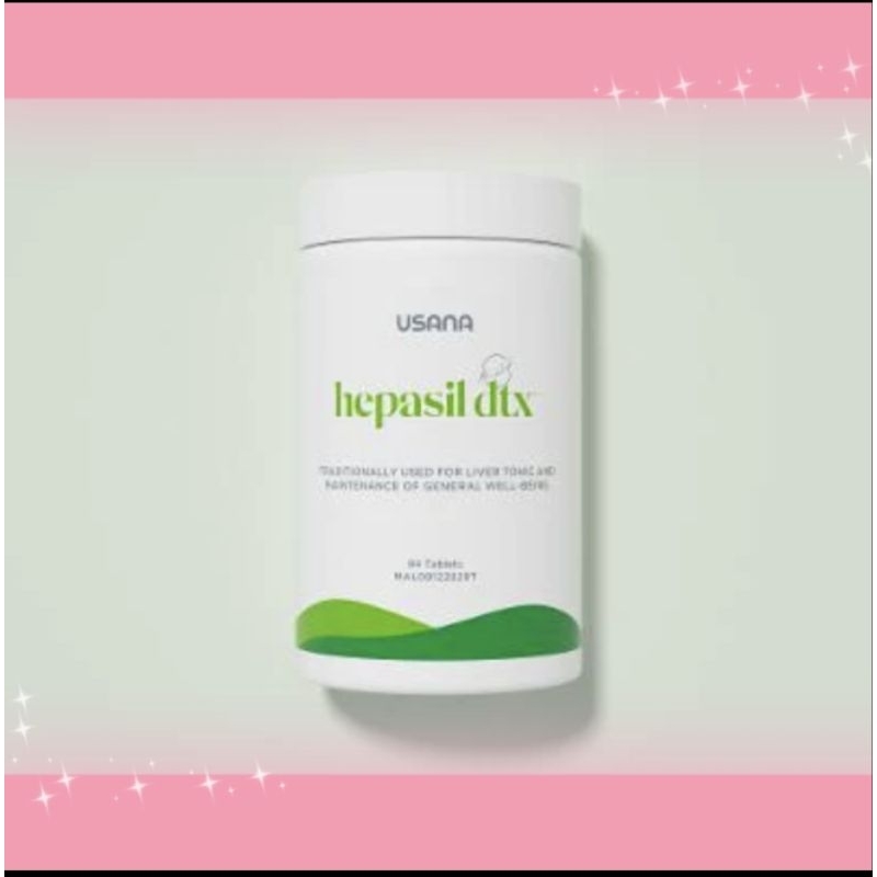 Usana Hepasil DTX Ready Stocks 84 Tablets/ Stok Sedia Usana Hepasil DTX ...