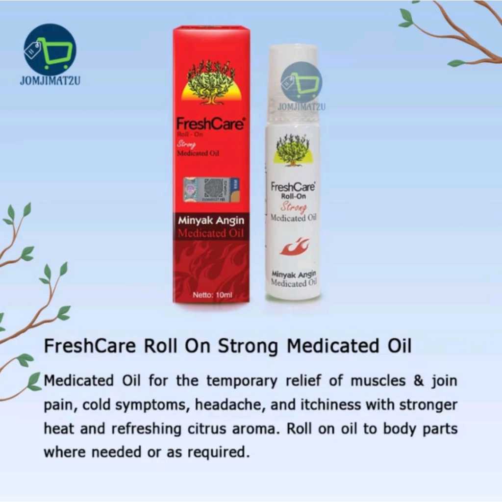 FRESH CARE ROLL ON MEDICATED ROLL ON 10ML | Shopee Malaysia