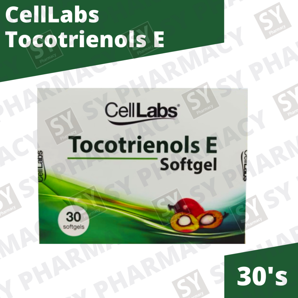 CellLabs Tocotrienols E 30's Softgels (Exp: 10/2025) | Shopee Malaysia