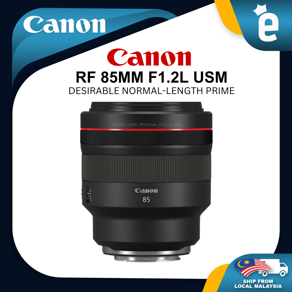 Canon RF 85mm f1.2 L USM Lens (ORIGINAL CANON WARRANTY) | Shopee Malaysia