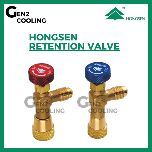 HONGSEN RETENTION VALVE (R32 / R410A / R22 / R404A / R407C) | Shopee Malaysia