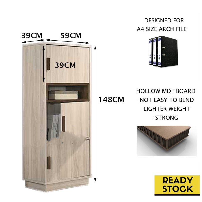 TIRA 3 Door Arch File Cabinet Filing Cabinet Office Cabinet Storage ...