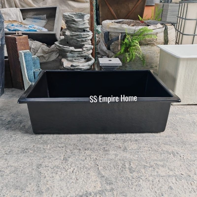 NEX 4 x2.5x15" Fiberglass Fish Tank Water Pond Aquarium Heavy Duty ...